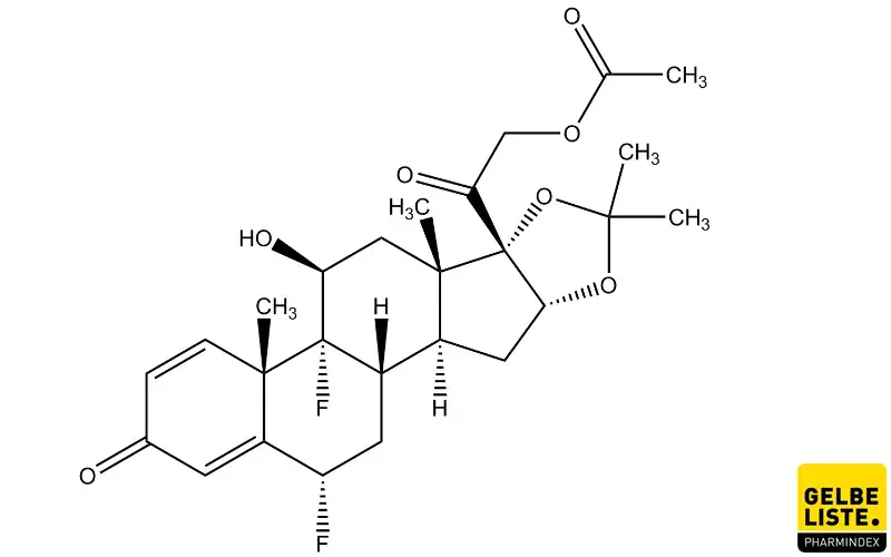 Fluocinonid - Anwendung, Wirkung, Nebenwirkungen | Gelbe Liste