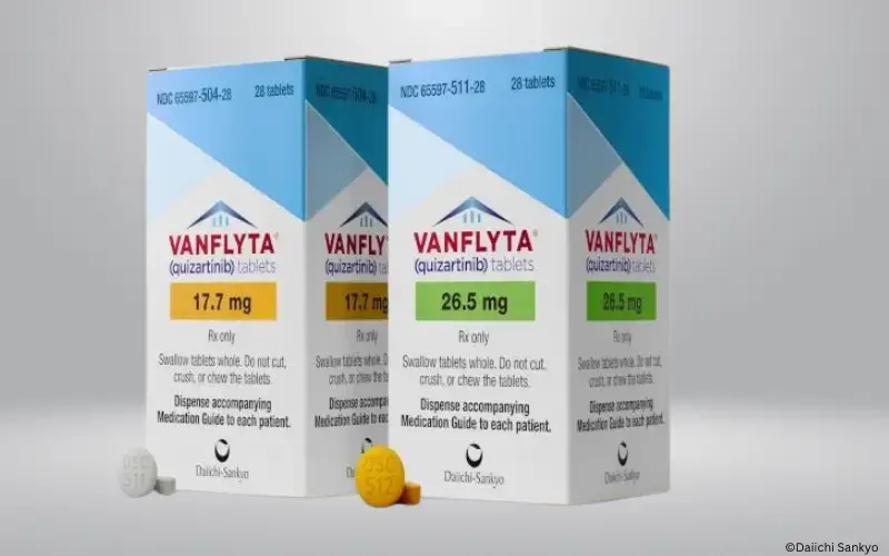 Vanflyta zur Behandlung von AML zugelassen | Gelbe Liste