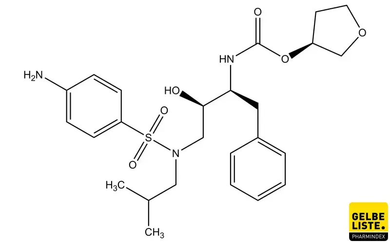 Amprenavir - Anwendung, Wirkung, Nebenwirkungen | Gelbe Liste
