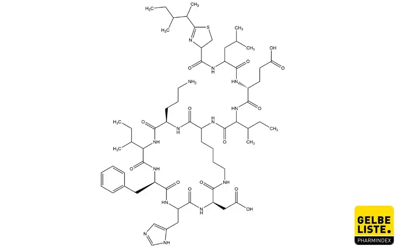 Bacitracin - Anwendung, Wirkung, Nebenwirkungen | Gelbe Liste