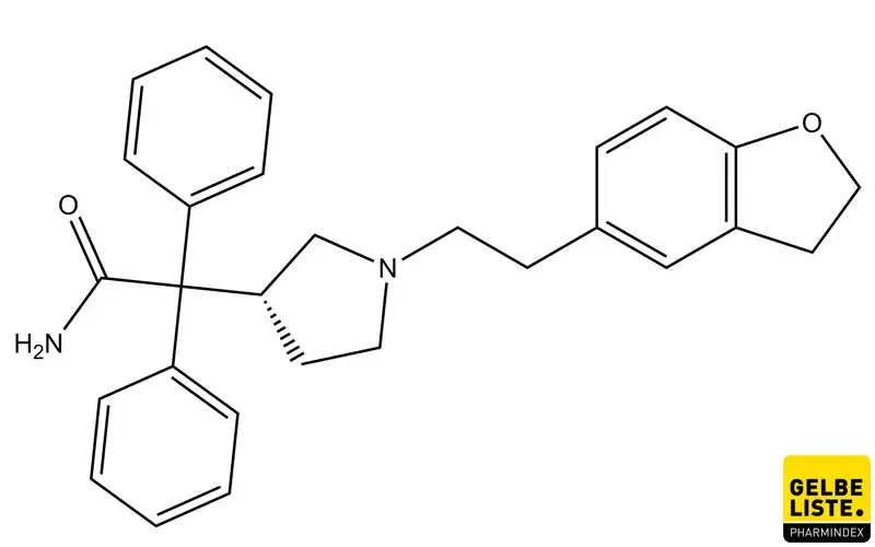 Darifenacin - Anwendung, Wirkung, Nebenwirkungen | Gelbe Liste