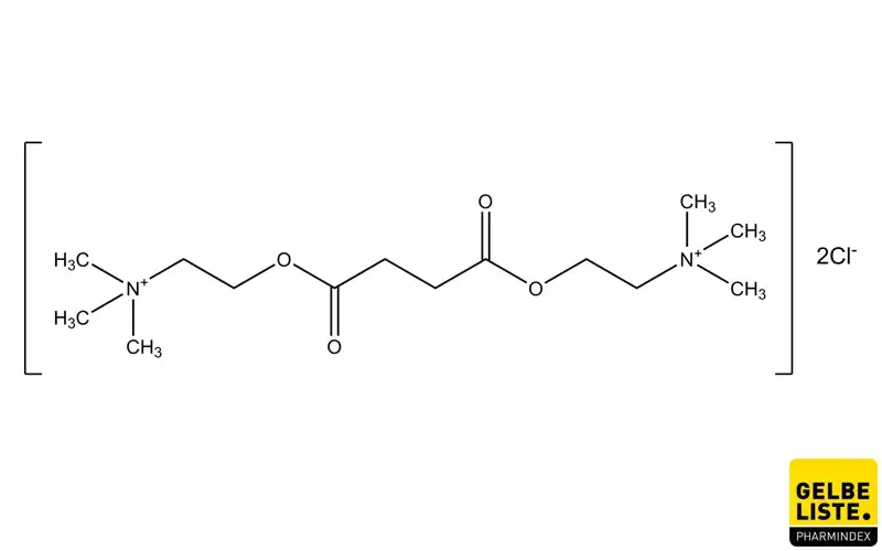 Suxamethonium - Anwendung, Wirkung, Nebenwirkungen | Gelbe Liste