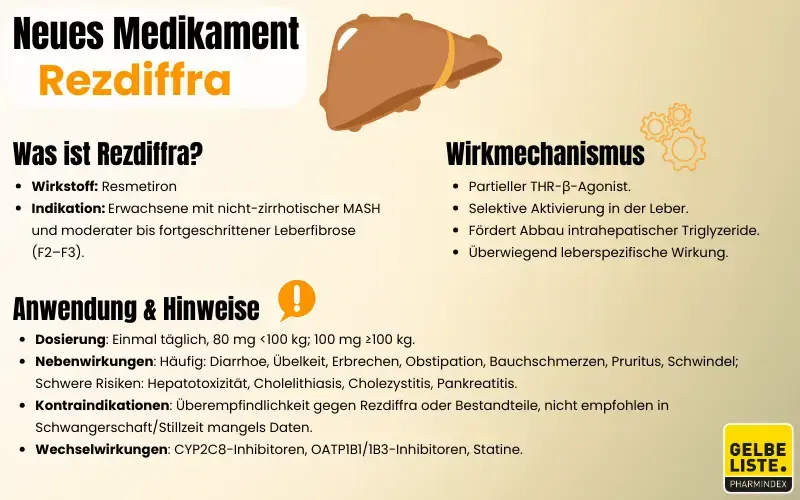 Kompakt: Rezdiffra – erstes zugelassenes MASH-Arzneimittel | Gelbe Liste